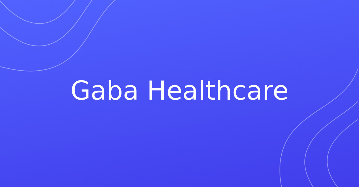 Sign In - Gaba Healthcare